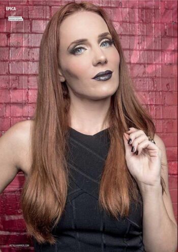 Simone Simons, la cantante de Epica que también es modelo e influencer ...