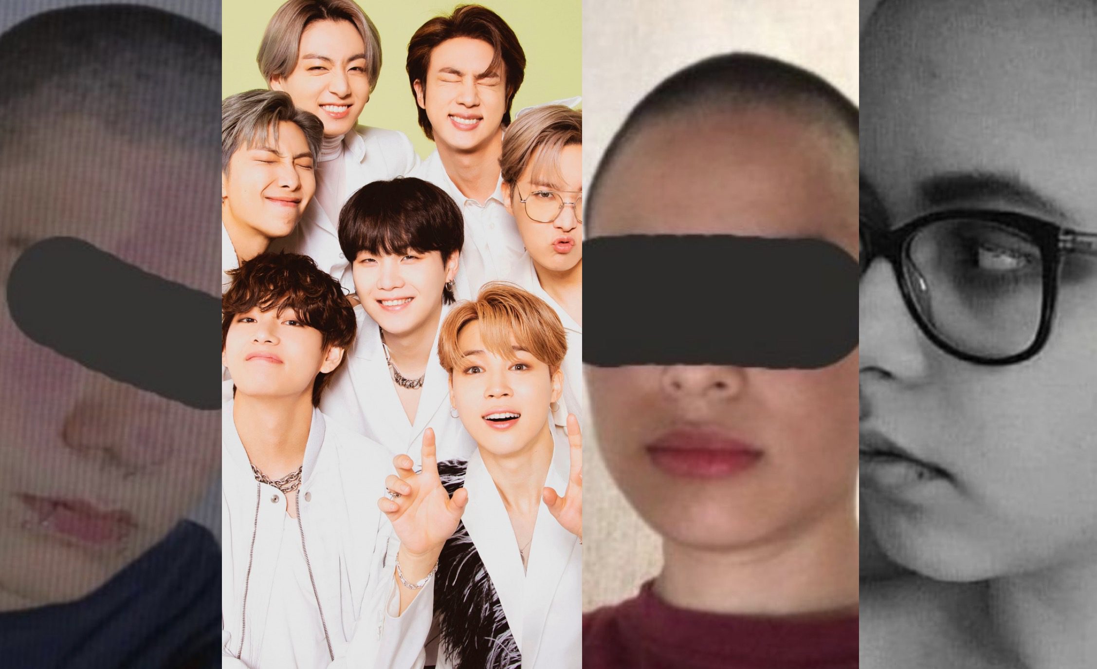 Fans BTS rapados - ColorMusic