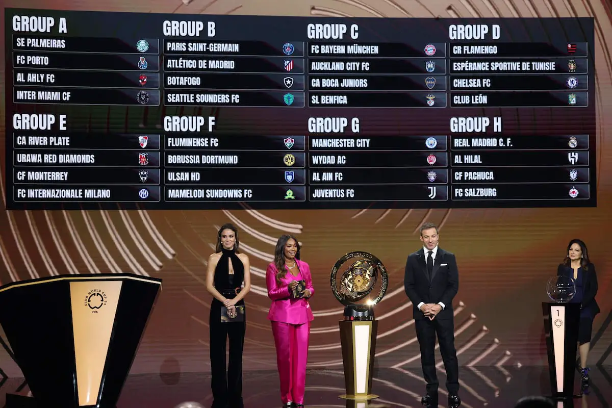 Grupos del Mundial de Futbol 2025 - ColorMusic