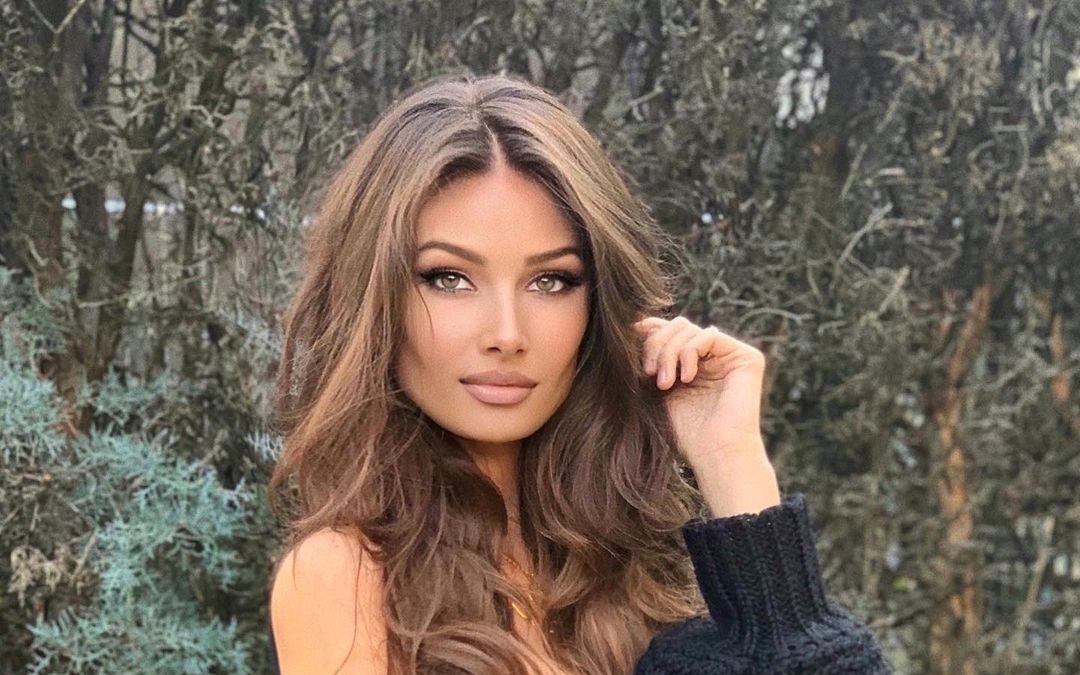 Arina Bernardini Drozdetckaia deslumbra con su elegante vestido negro ...